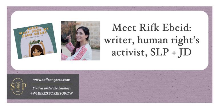 Meet Rifk Ebeid: Giving Palestinian stories a space to exist – Saffron ...
